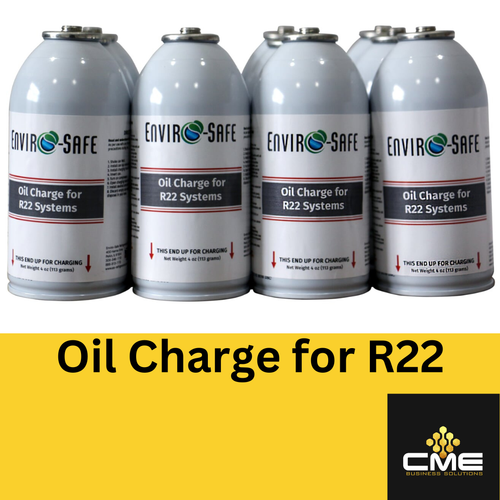 Envirosafe Oil Charge for R22 AC Refrigerant Coolant Support case of 12 ...