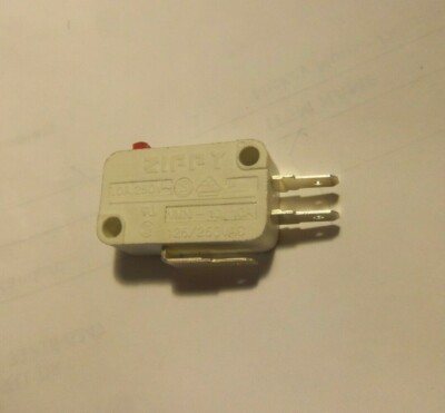 ZIPPY VMN-10.10A 125/250V Microswitch-Relay All White w/Red Button | eBay