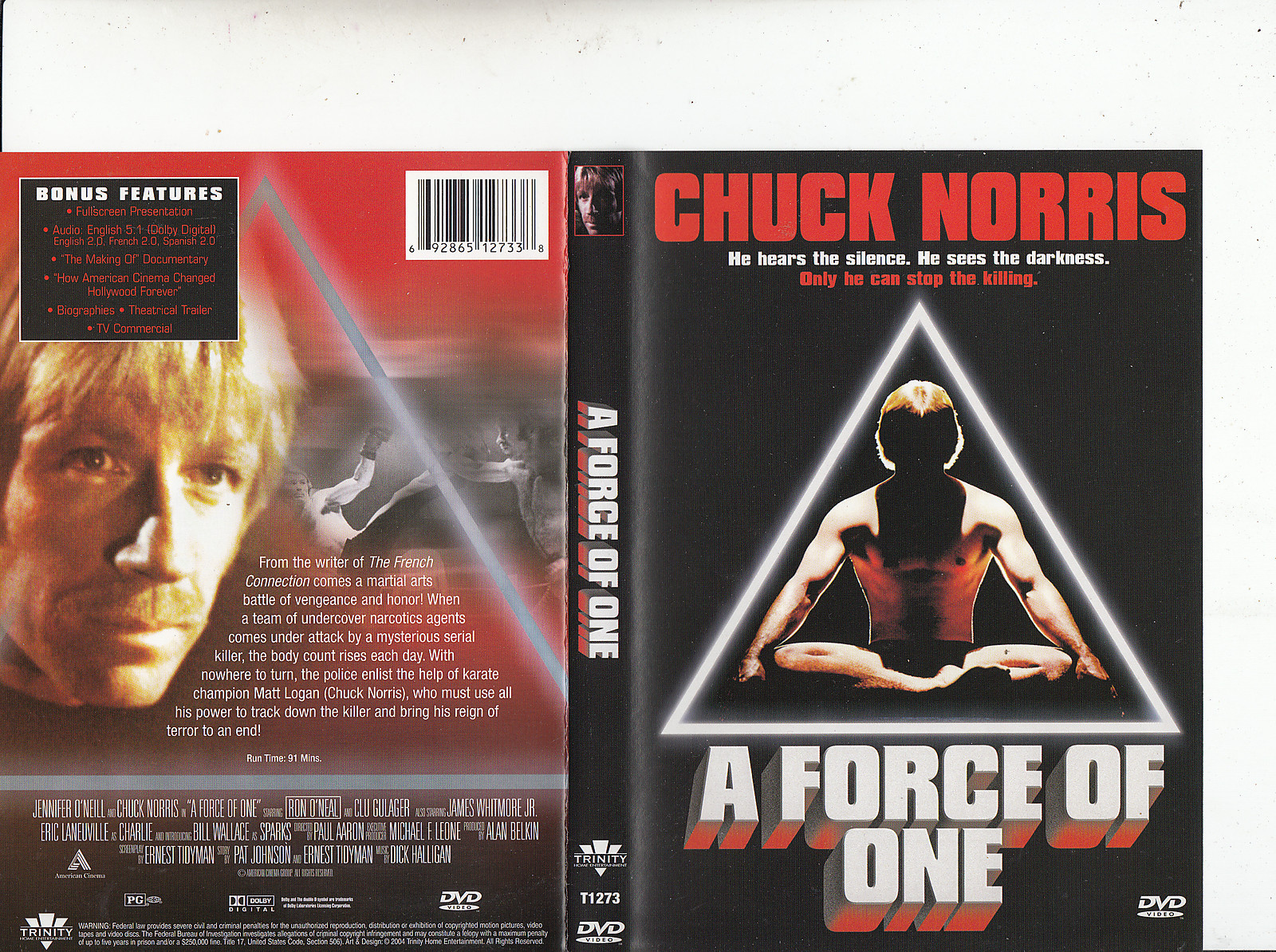 A Force of One-1979-Chuck Norris-Movie-DVD | eBay Australia