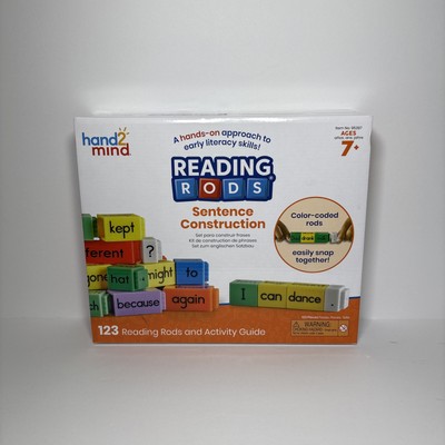 hand2mind Reading Rods Sentence Construction Skill Building for Kids ...
