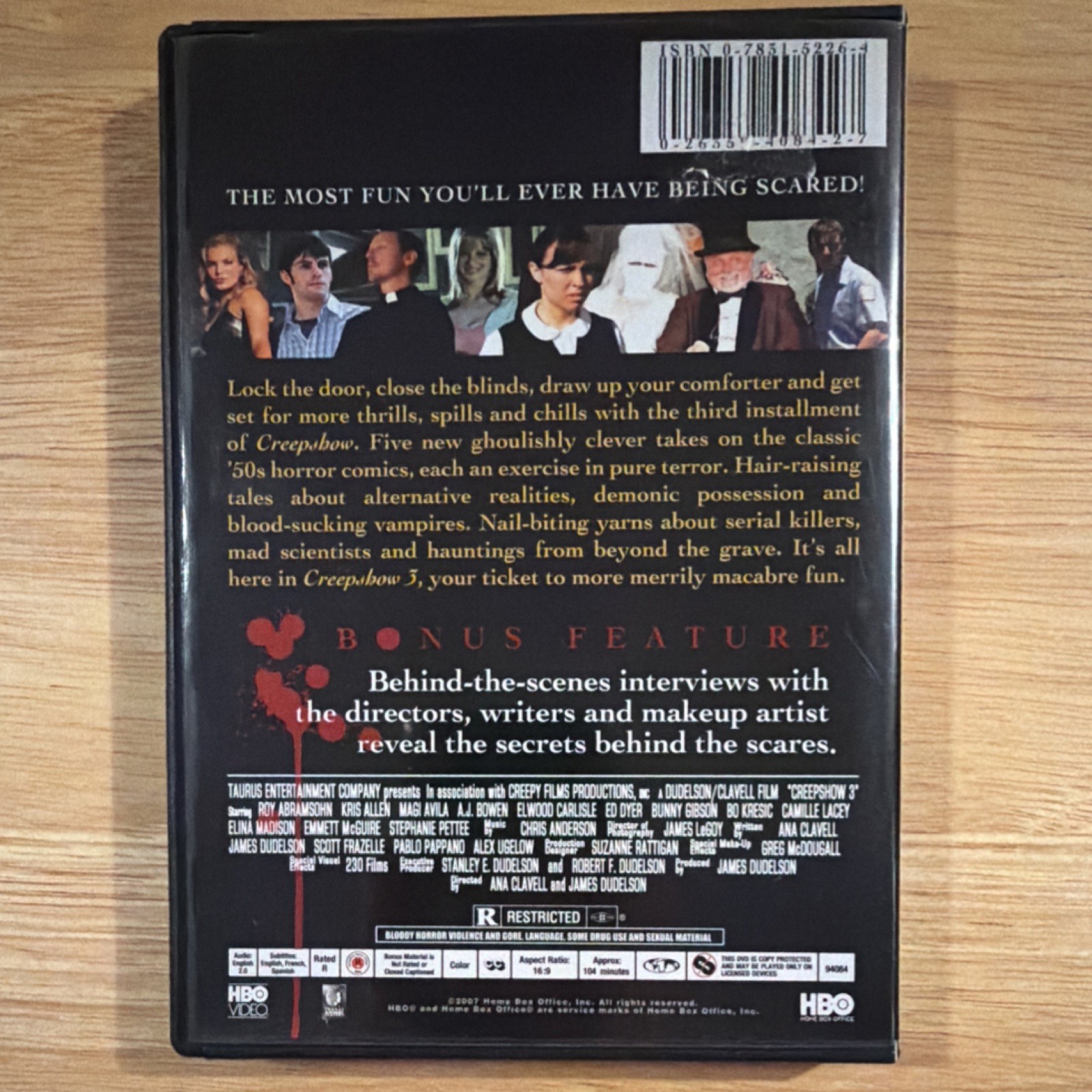 HBO Video Creepshow III DVD Roy Abramsohn Maggie Avila Horror R 16:9 | eBay