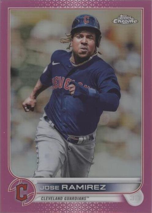 2022 Topps Chrome - Jose Ramirez #151 Pink Refractor for sale online | eBay