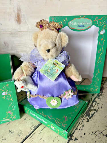Muffy Vanderbear COUTURE Princess Muffy & the Polliwog Frog Prince 2005 ...