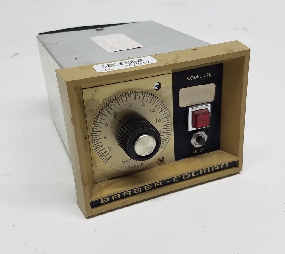 Barber-Colman 72E-2789-2-6 Temperature Controller | eBay