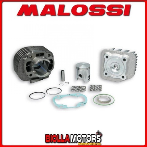 318562 CYLINDER KIT MALOSSI 50CC D.40 MBK OVETTO 50 2T GHISA SP.10 ...