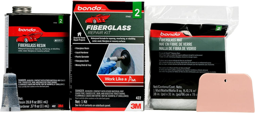 Bondo Fiberglass Resin Repair Kit, 00422, 0.9 Quart 705353734588 | eBay