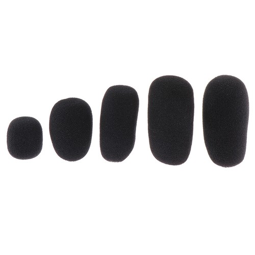5PCS Microphone Dedicated Set Headset Replacement Foam Earphone Sponge ...