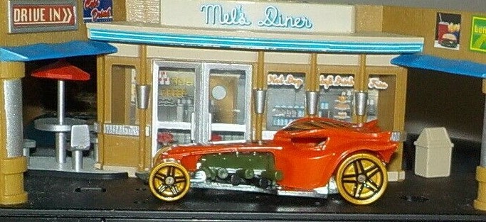 HOT WHEELS Loose Radical Racer (Orange Version) | eBay