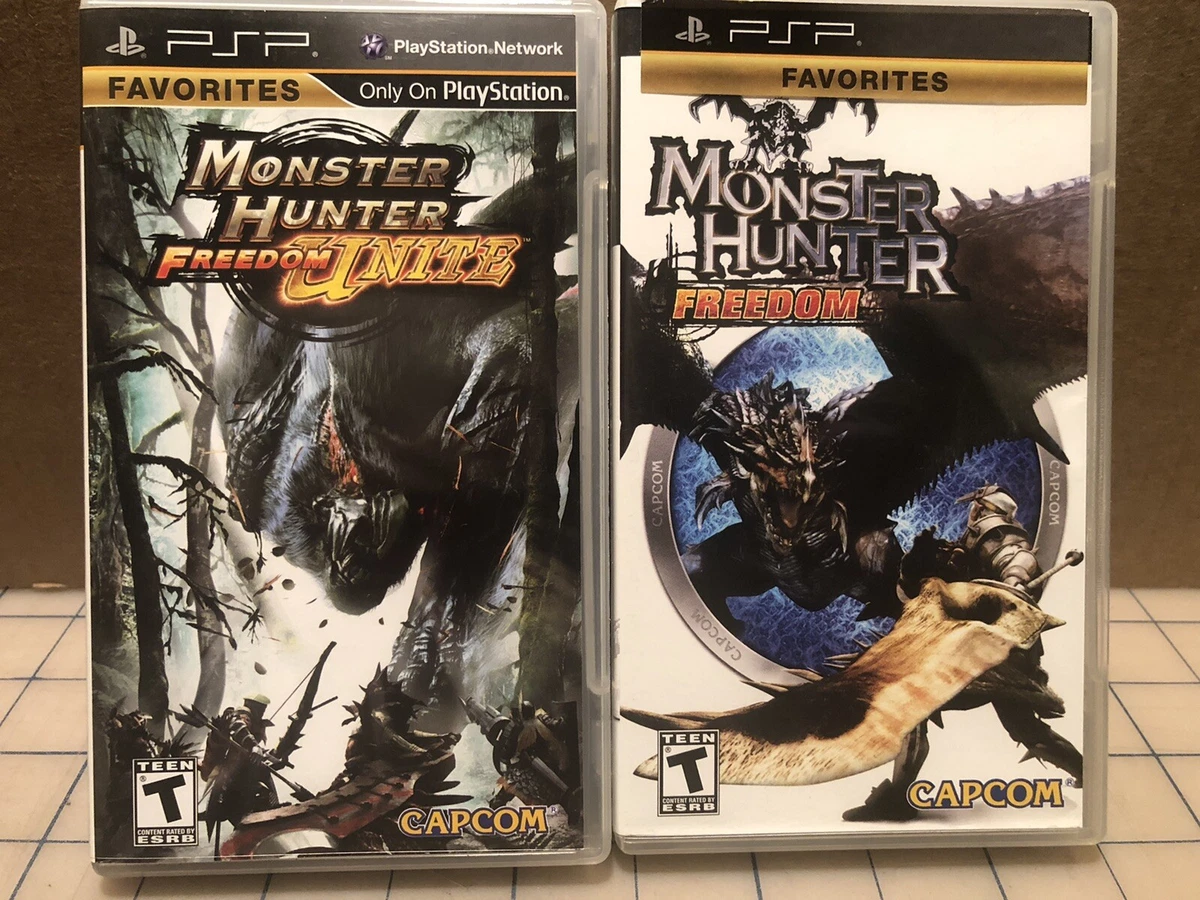 Monster Hunter Freedom Unite Psp Cover