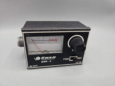 SWAN Electronic SWR-3 SWR Meter XMTR - ANTENNA Tested Working Order | eBay