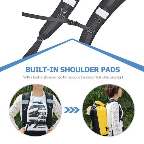 1 Pair of Drifting Backpack Straps Replacement Shoulder Straps Neoprene ...