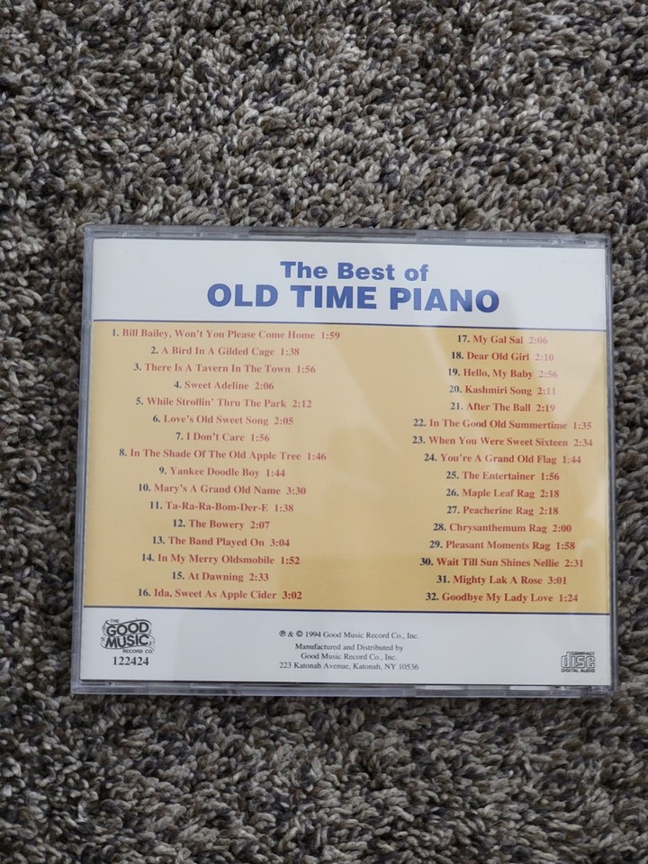 The Best of Old Time Piano CD | eBay