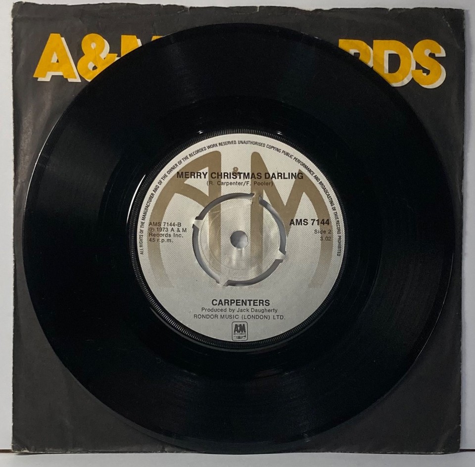 The Carpenters Santa Claus Is Coming To Town Christmas 45 | eBay