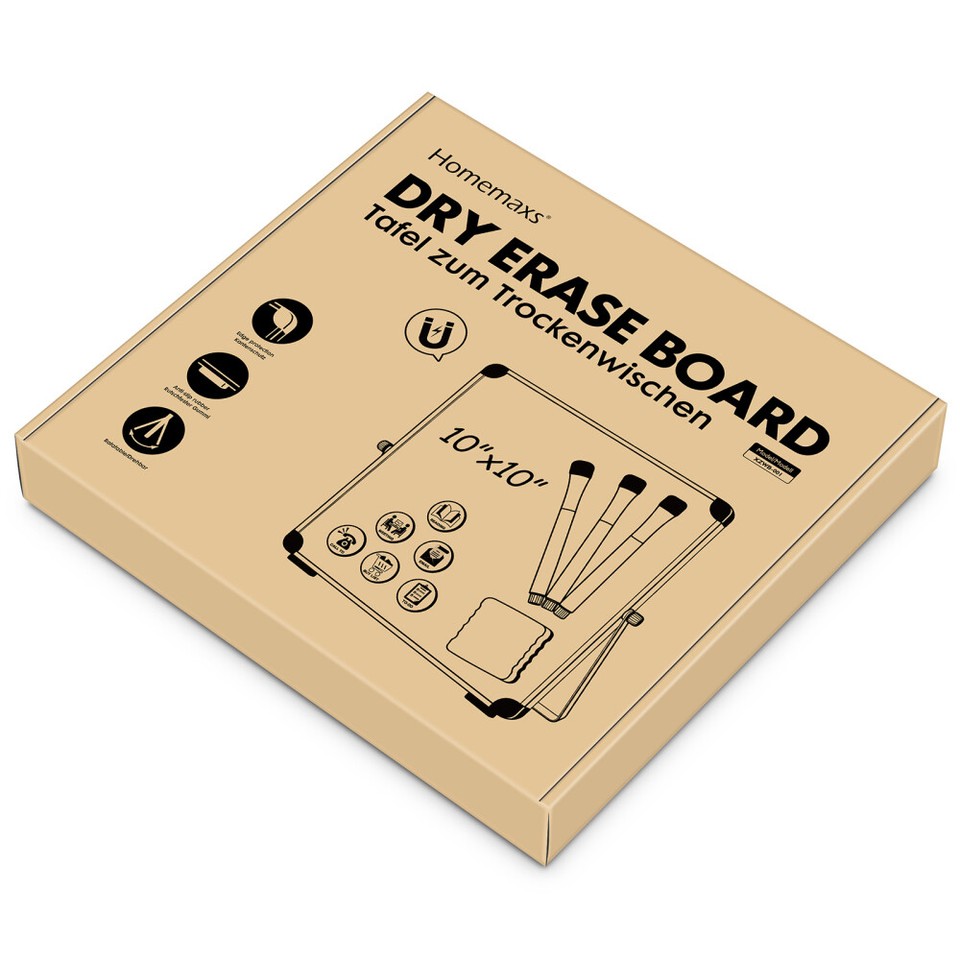 Desktop Standing White Board Mini Tabletop Whiteboard Personal Message ...