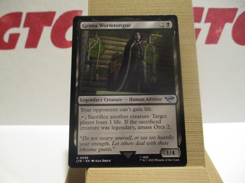 MTG Lord of the Rings Grima Wormtongue 0088 | eBay
