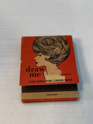 Vintage Matchbook Cover - DRAW ME Matches Diamond Match Div New York | eBay