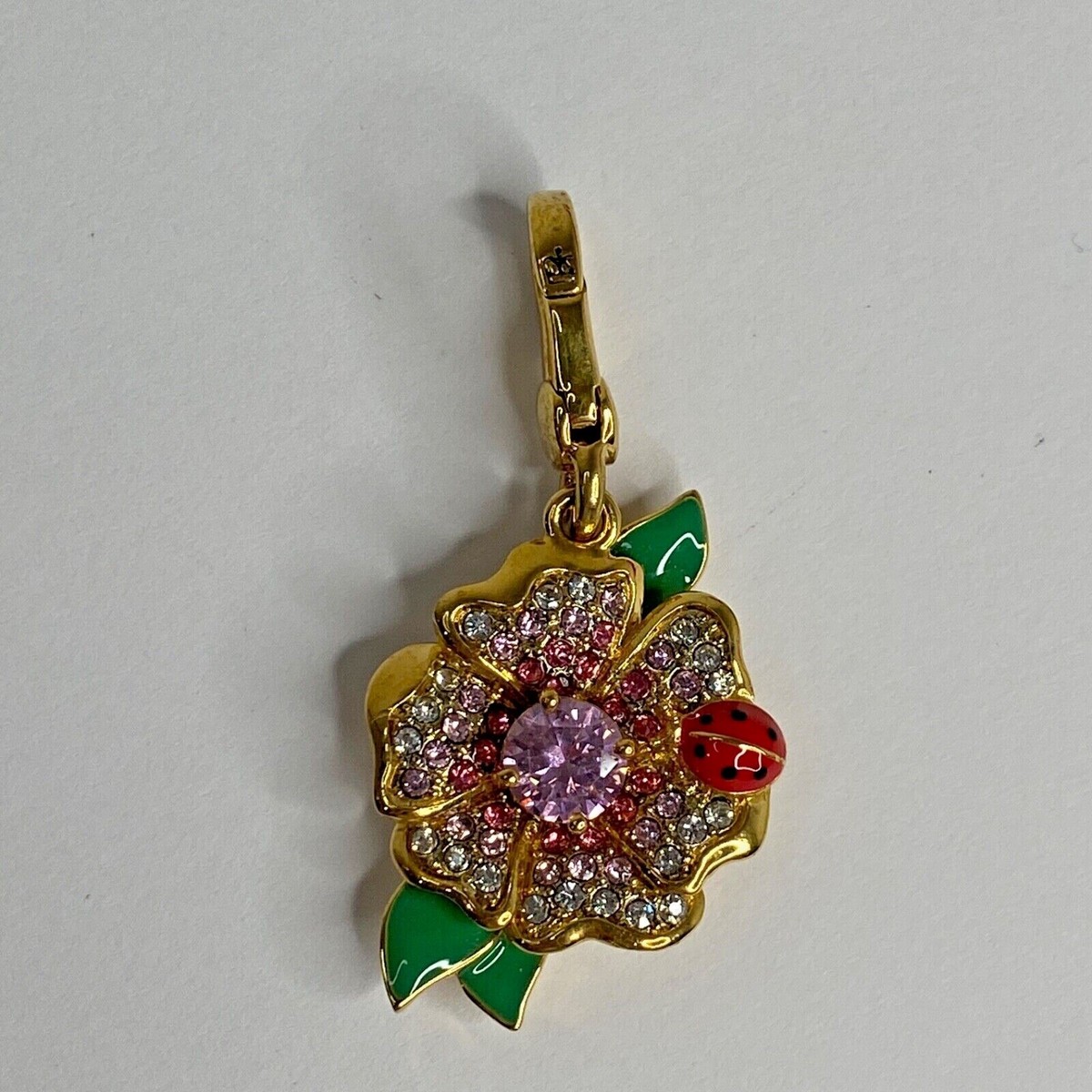 Juicy Couture Ladybug Charm Juicy Couture Juicy Courture Signed Red