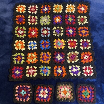 Vintage Granny Square Patch | eBay