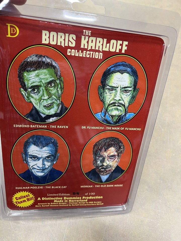 Distinctive Dummies The Raven Edmond Bateman Custom Horror Figure Boris ...