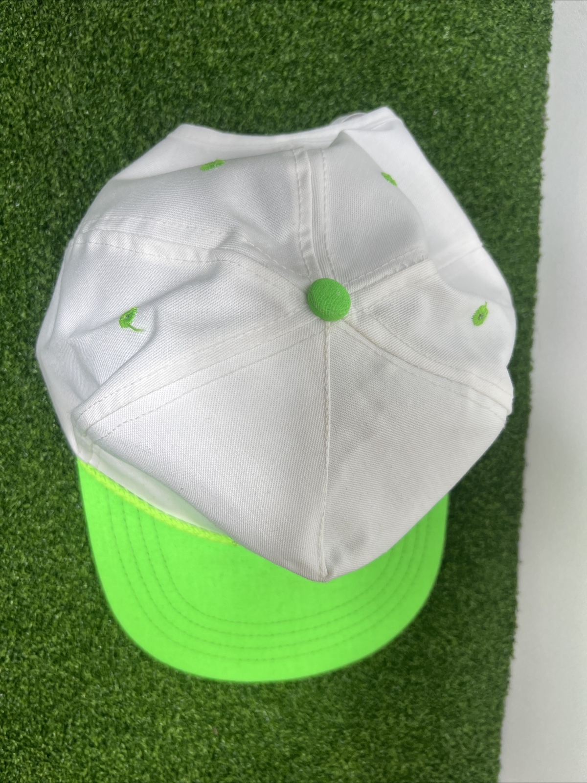 Rare Vintage Neon White John Deere Classic Caps Golf … - Gem