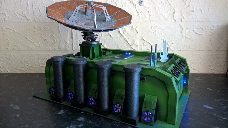 Exped comms array table top wargame infinity building terrain scenery ...