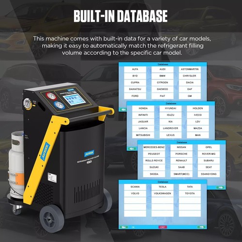 Refrigerant Recovery Machine HVAC Dual System AC Vacuum Recharge | eBay