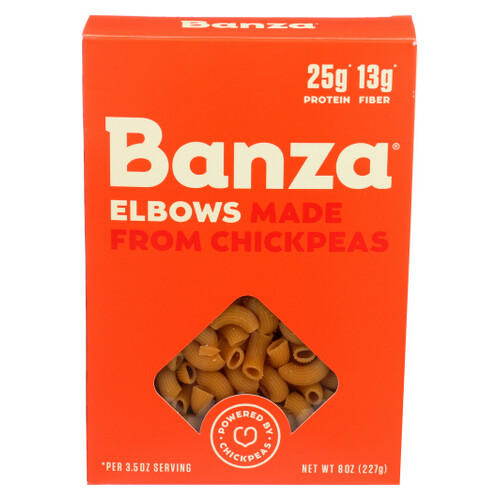 Elbows Chickpea Pasta 8 Oz(Case Of 6) By Banza | eBay