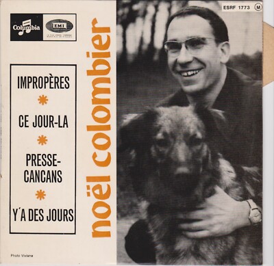 NOËL COLOMBIER IMPROPERES FRENCH ORIG EP ROLAND VINCENT / DEDICACE | eBay