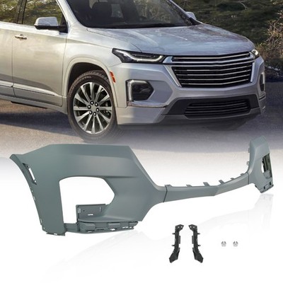 Primed Front Bumper Cover For 2022-2024 Chevy Traverse 85596503 | eBay
