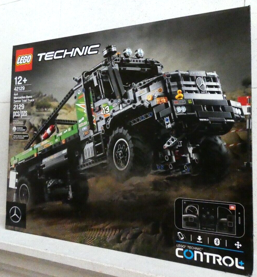 LEGO 42129 Technic 4x4 Mercedes Benz Zetros Trial Truck Building Kit ...