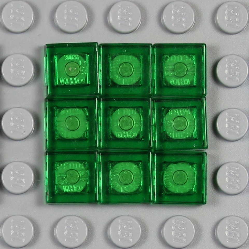 LEGO - 1x1 Square Tiles - PICK YOUR COLORS Smooth Finishing Flat Mosaic ...