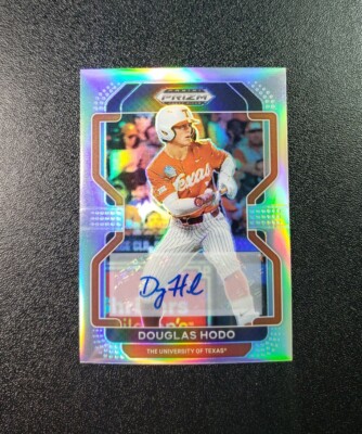 Douglas Hodo 2022 Prizm Draft Picks Baseball Silver Prizm Auto Clemson ...
