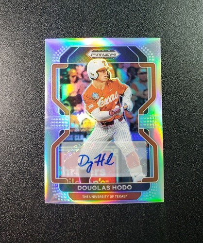 Douglas Hodo 2022 Prizm Draft Picks Baseball Silver Prizm Auto Clemson ...