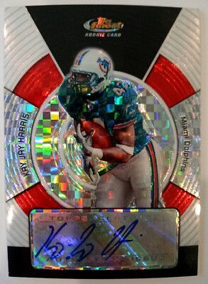 2005 Finest 🏈X-fractor🏈Kay Jay Harris💥🔥🔥🔥🔥💥225/250 | eBay