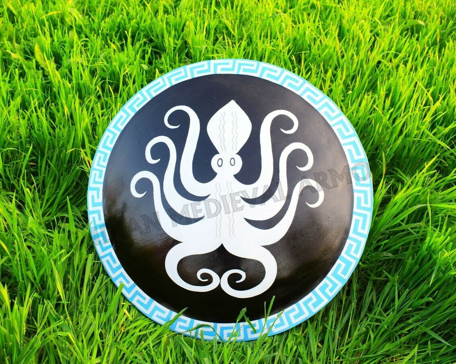 Octopus Painted Shield Greek Shield Knight Hoplon Medieval Warrior ...