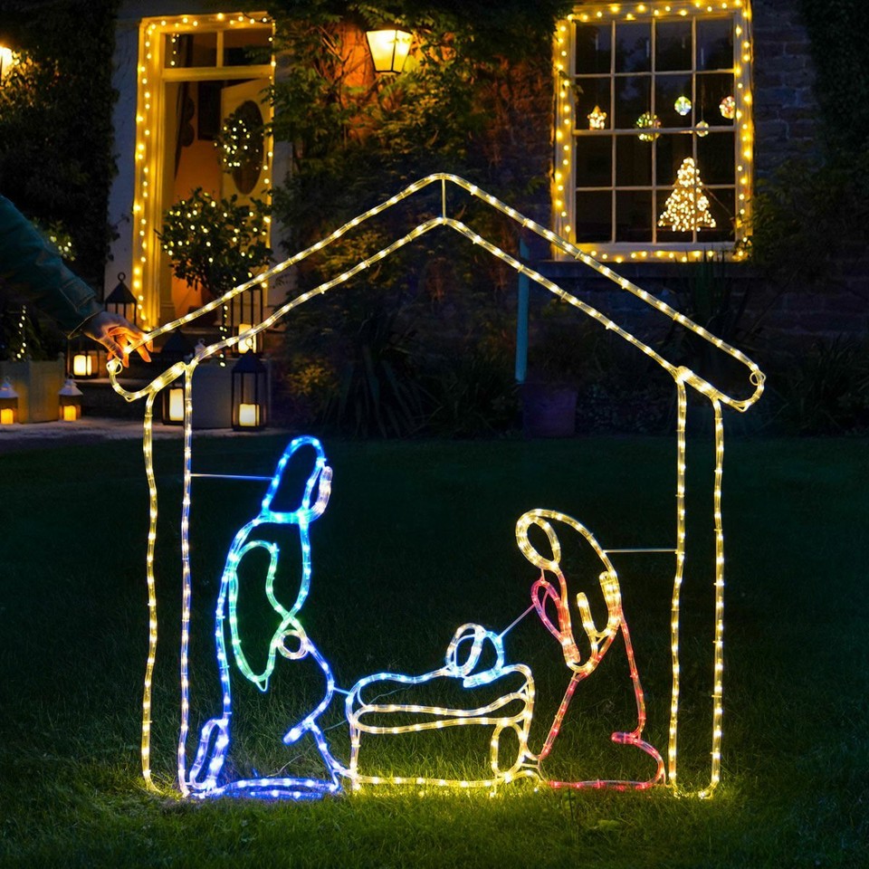 Christmas LED Light Figures Indoor Outdoor Decoration - Various Sizes ...