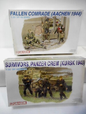 Dragon #6119 / #6129 1939 / 1945 1:35 PLASTIC MODEL KIT SOLDIERS | eBay