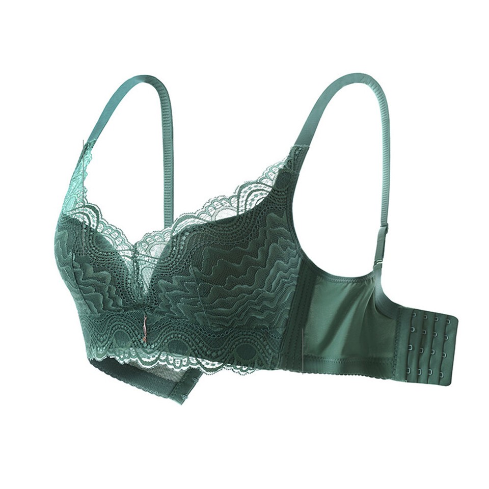 Ladies Padded Push Up Bra Super Boost Lace Bras Abc Bra Non Wired ∑ ...