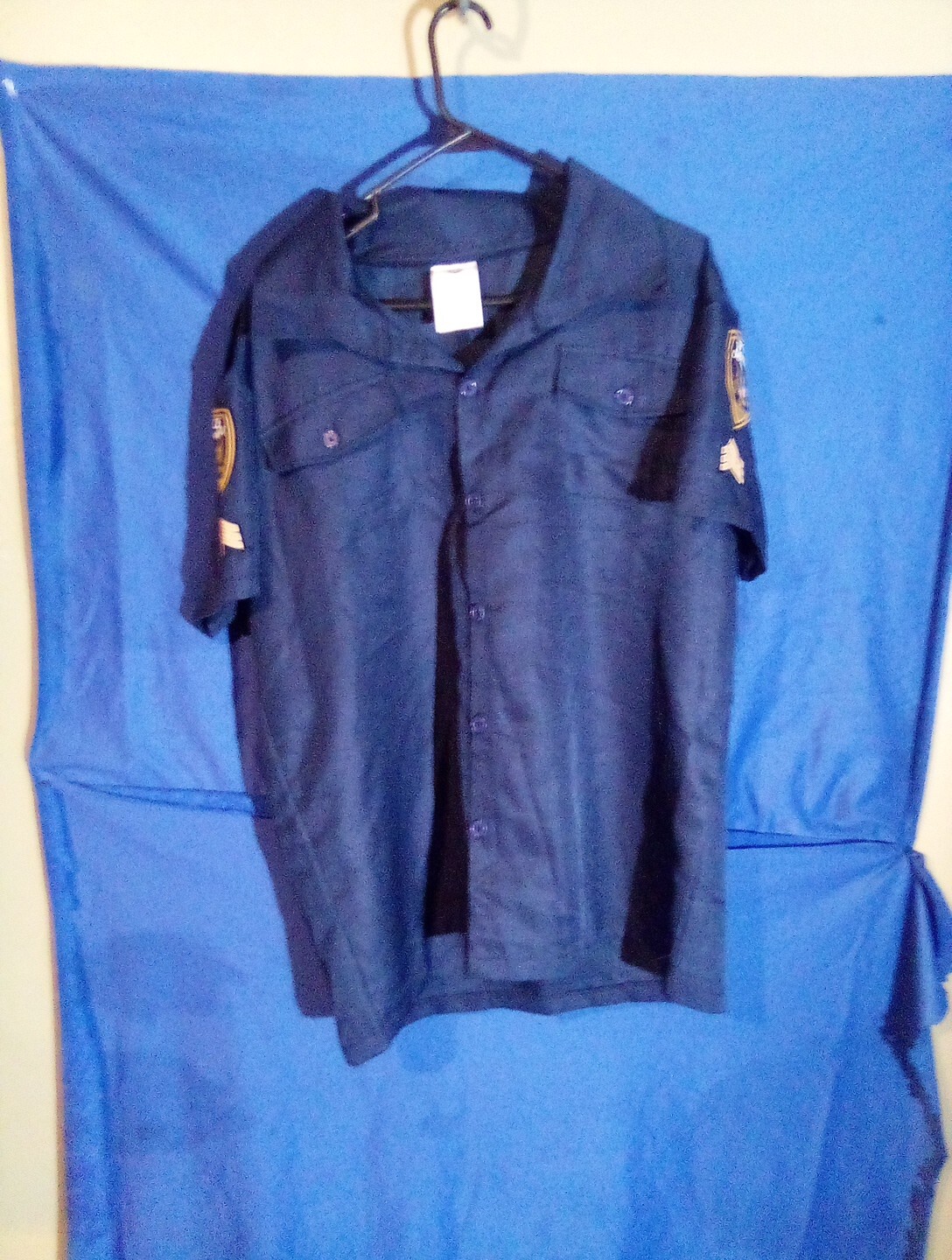 Spirit Halloween Cop Shirt Costume - Gem