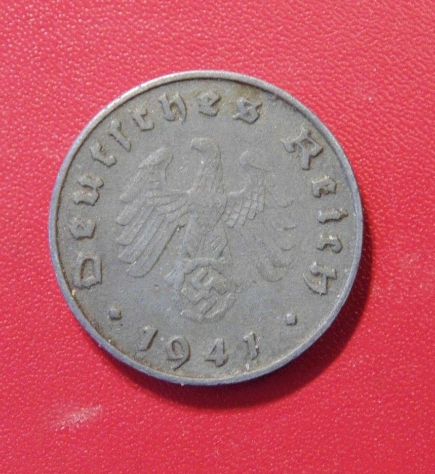 (4) Nazi coins with swastika taken from a Nazi | eBay