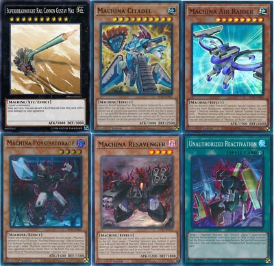 Yugioh Machina Budget Deck - Citadel - 55 Cards - NM | eBay