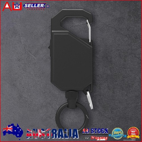 Anti-theft Elastic Keychain Backpack Belt Clip Outdoor Key Ring Outdoor ...