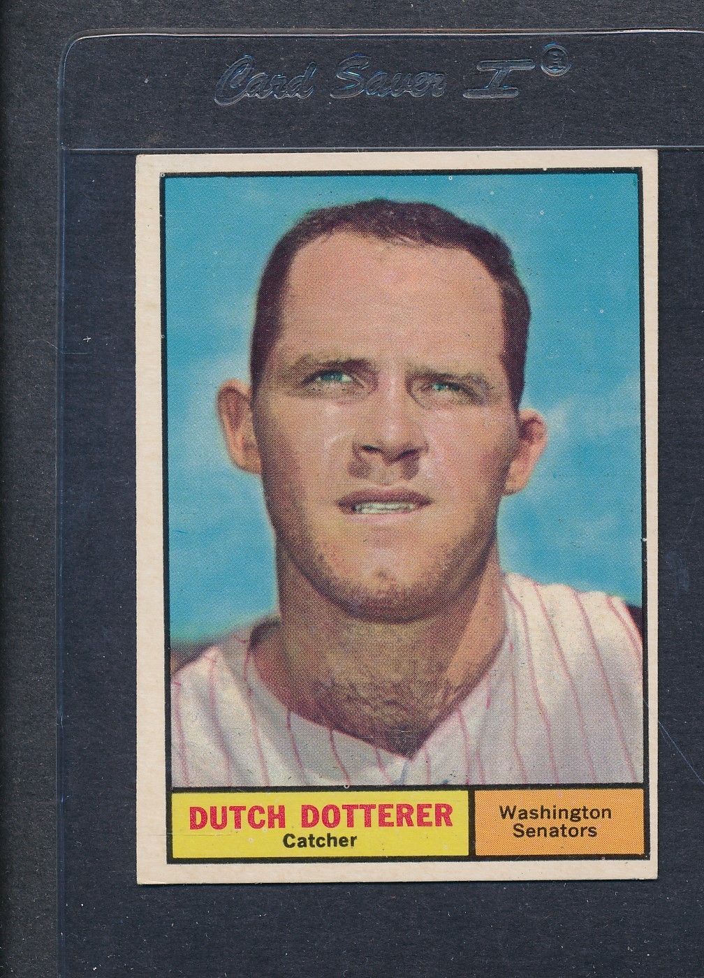 1961 Topps #332 Dutch Dotterer Senators EX *5846 | eBay