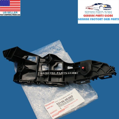 GENUINE OEM TOYOTA 14-16 HIGHLANDER LEFT DRIVER FRONT BUMPER STAY 52146 ...