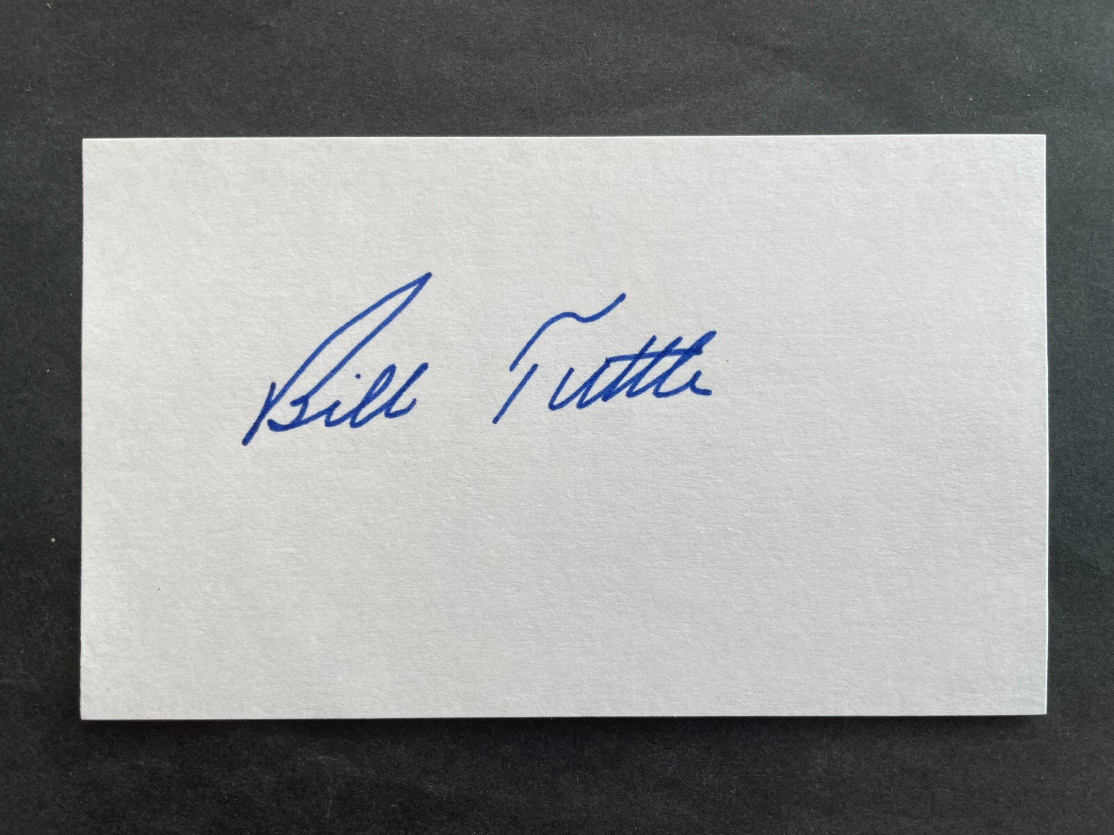1952 TIGERS: Bill Tuttle, SIGNED 3x5, Died 1998 | eBay