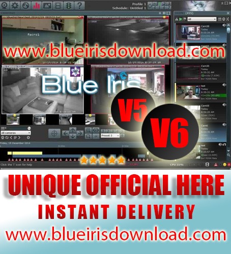Blue Iris Pro v6.xx (Latest) Video Camera Security Software - Full ...