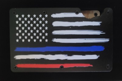 Minimalist Wallet Money Clip Wallet w/RFID Protection First Responders ...