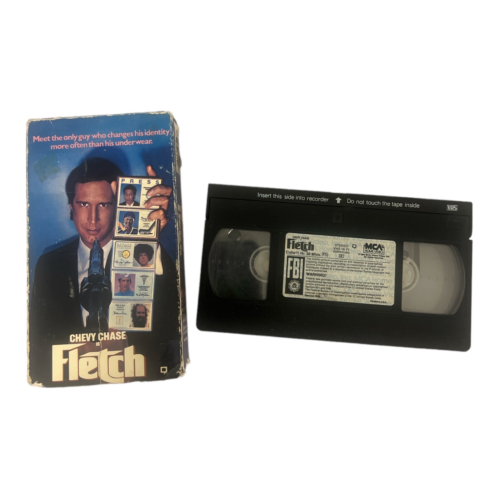Fletch (VHS) Chevy Chase MCA home video 1985 | eBay
