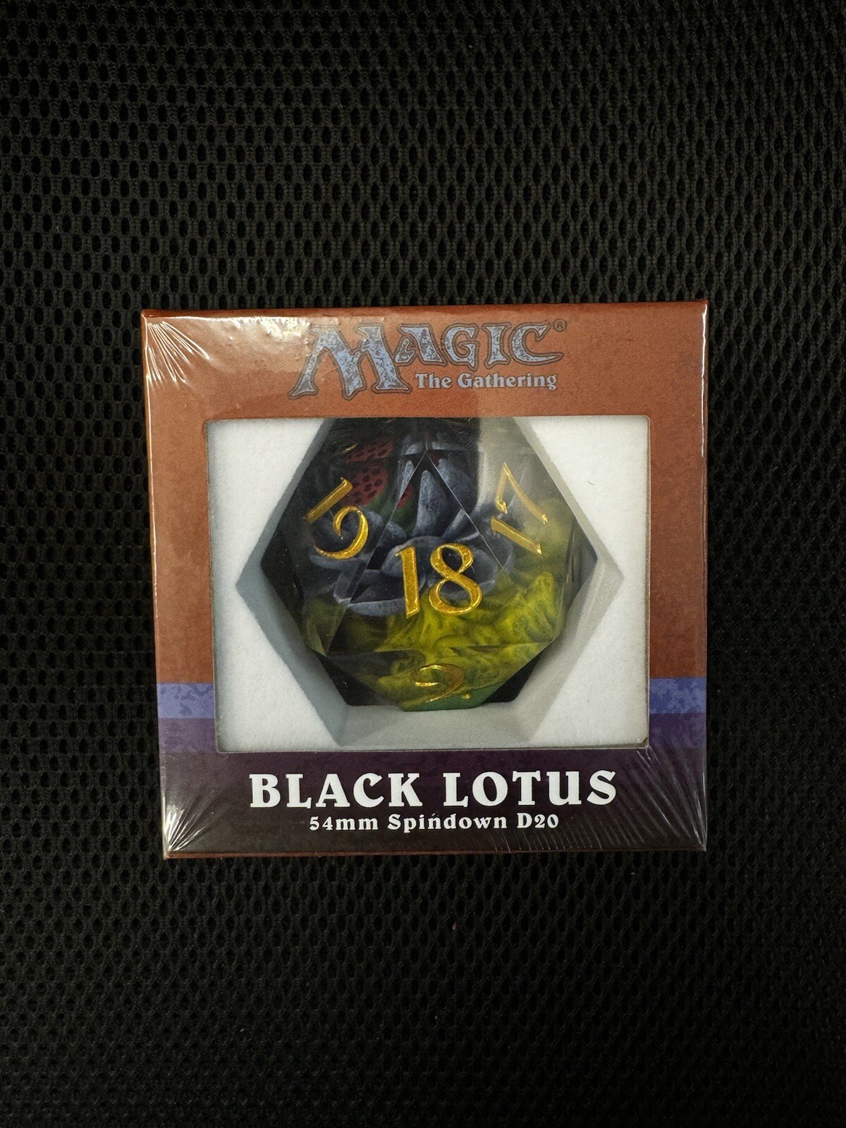 Sirius Dice Black Lotus 54mm Spindown D20 - SDZ3001-01 | eBay