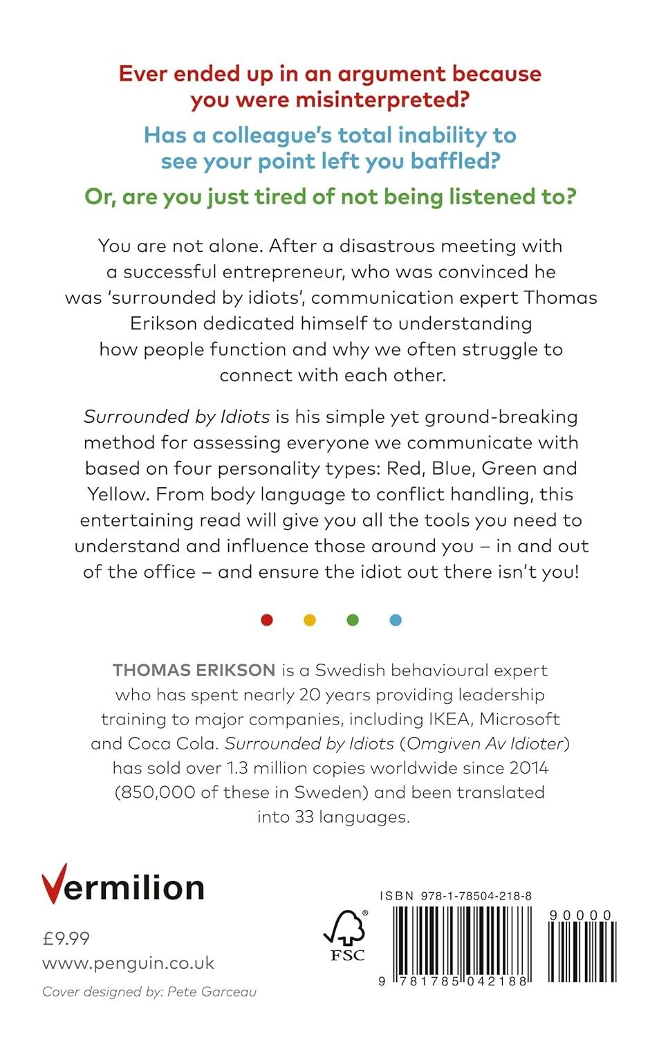 NEW Surrounded by Idiots by Thomas Erikson (Paperback) | eBay Australia